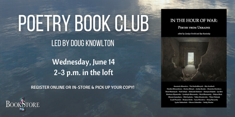 The Poetry Book Club "In the Hour of War: Poetry from Ukraine ...